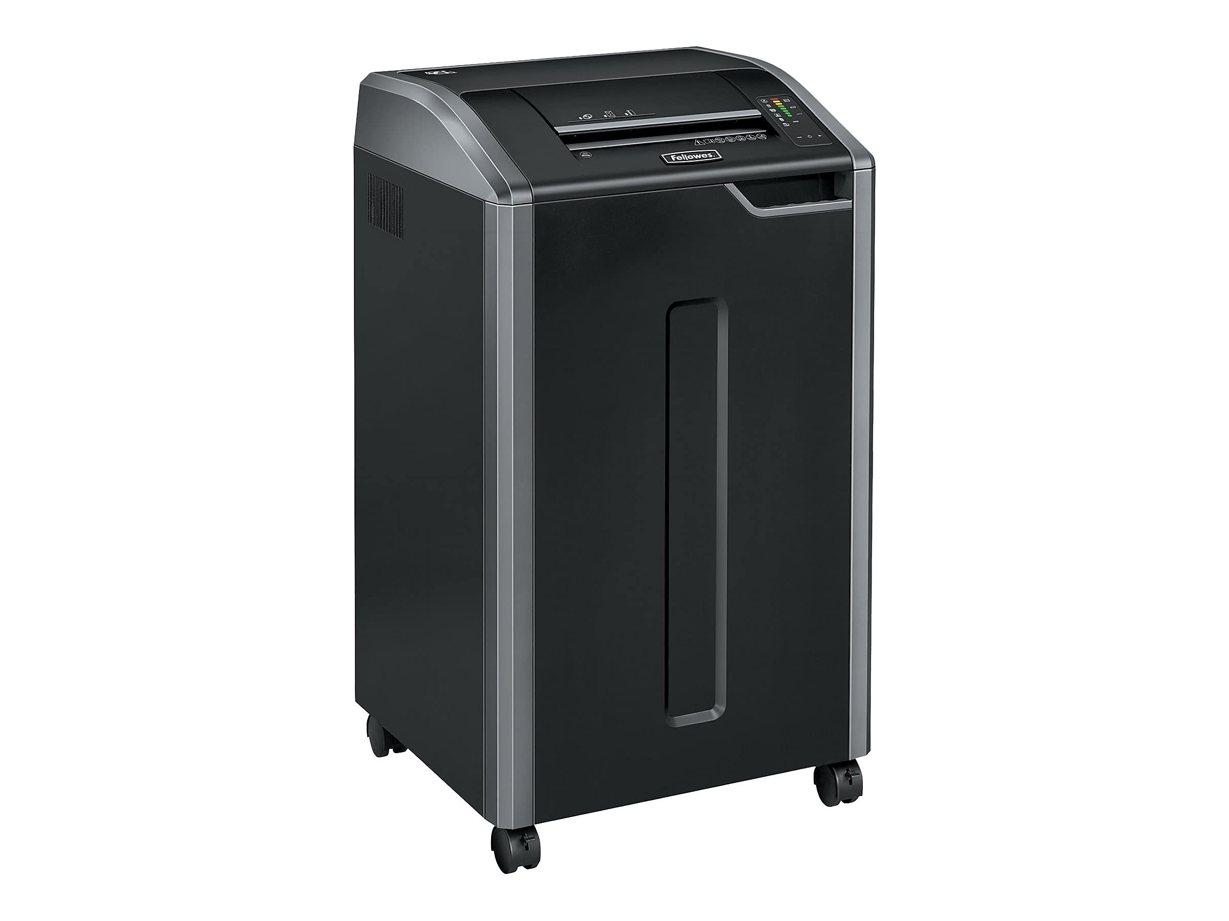 Fellowes Powershred 425Ci 100% Jam Proof Commercial Grade 30-Sheet Cross-Cut Paper Shredder, TAA Compliant (38425), Black