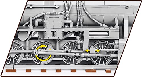 COBI Historical Collection Kriegslokomotive Baureihe 52 Locomotive
