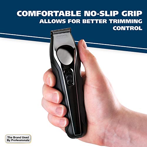 Wahl USA Lithium Ion Total Beard Trimmer for Men with 11 Guide Combs for Easy Trimming, Detailing, & Grooming β Model 9888