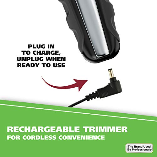 Wahl USA Lithium Ion Total Beard Trimmer for Men with 11 Guide Combs for Easy Trimming, Detailing, & Grooming β Model 9888