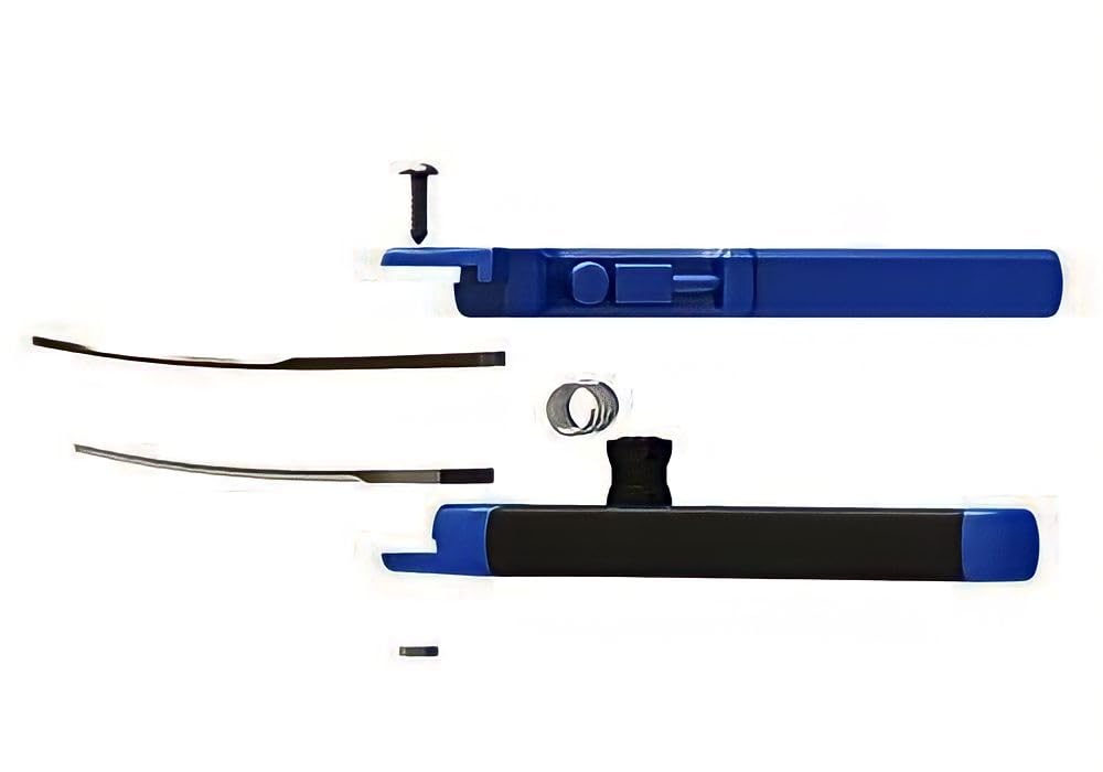 Happy Hydro - Trimming Scissors - Curved Tip - Titanium Coated Blades with Spring-Loaded Comfort Grip Handles - 1 Pack