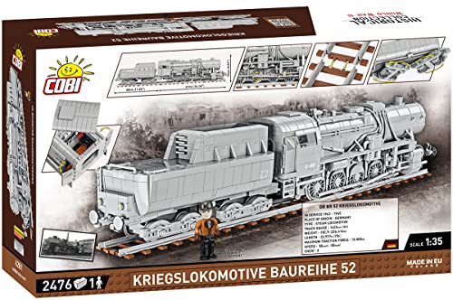 COBI Historical Collection Kriegslokomotive Baureihe 52 Locomotive