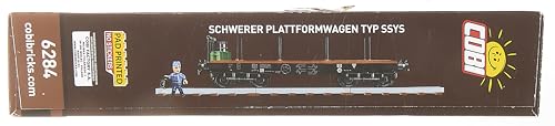 COBI Historical Collection WWII Schwerer Plattformwagen Type Ssys