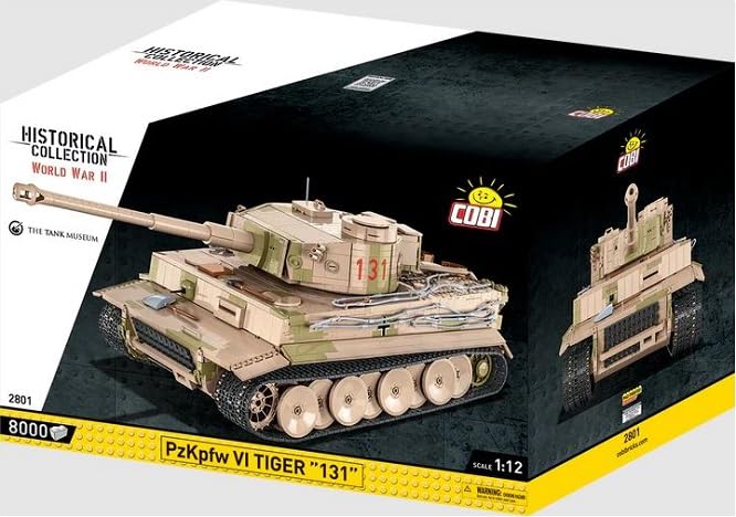 COBI Historical Collection World War II 2801 Tiger I no 131 2801