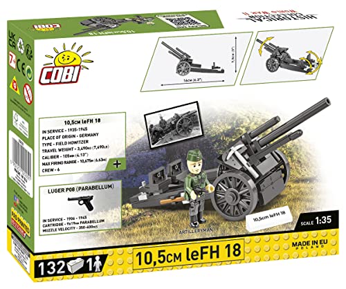 COBI Historical Collection WWII 10.5cm leFH 15