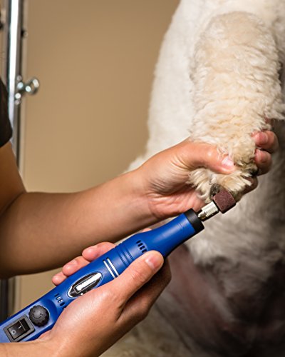 WAHL Professional Animal Pet, Dog, and Cat Ultimate Nail Grinder Trimming Kit (#5973), Blue