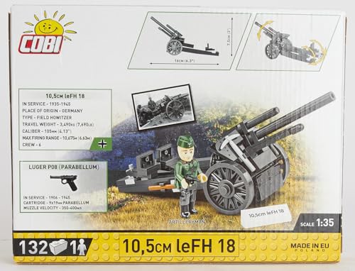 COBI Historical Collection WWII 10.5cm leFH 15