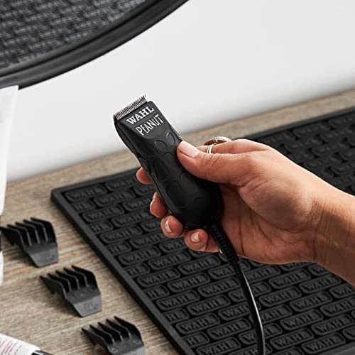 Wahl Professional Black Peanut Hair and Beard Clipper Trimmer with a Powerful Rotary Motor for Professional Barbers and Stylists - Model 8655-200
