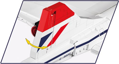 COBI Historical Collection Brooklands Museum G-BBDG Concorde Turbojet Plane