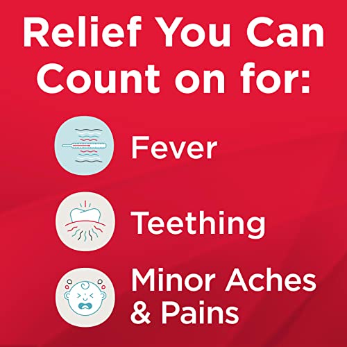 Tylenol Infants Acetaminophen Medicine, Pain & Fever Relief, Dye Free Cherry, 2 fl. oz