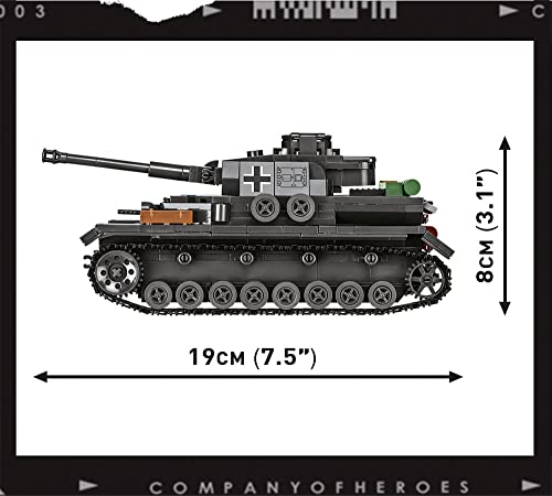 COBI Company of Heroes 3 Panzer IV Ausf. G.Tank