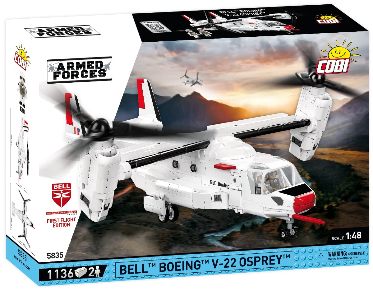 COBI Armed Forces Bell Boeing V-22 Osprey, First Flight Edition