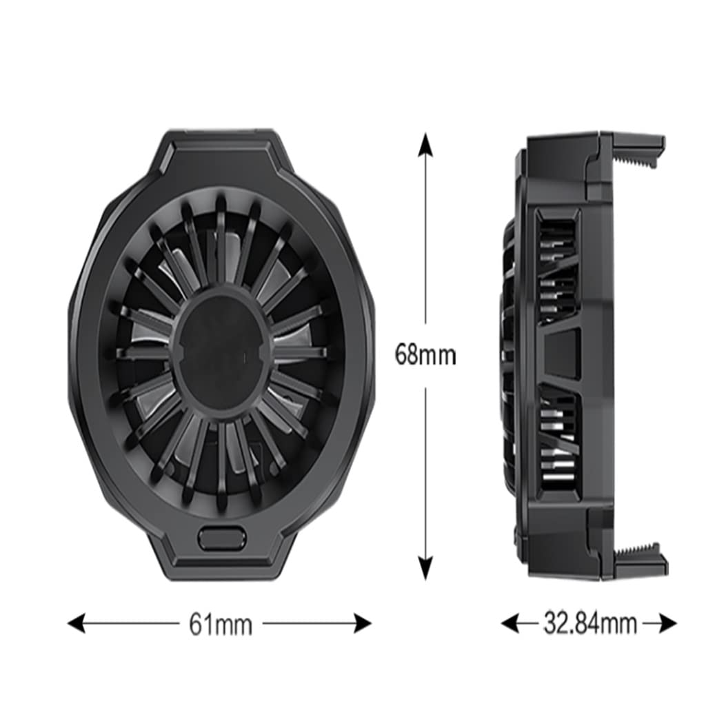 JYXDKD Mobile Phone Cooling Radiator Gaming Universal Phone Cooler Portable Mobile Phone Accessories