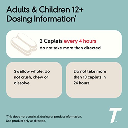 Tylenol Sinus + Headache Daytime Non-Drowsy Relief Caplets, Acetaminophen 325mg, Nasal Decongestant for Sinus Pressure, Headache & Nasal Congestion Relief, 24 ct