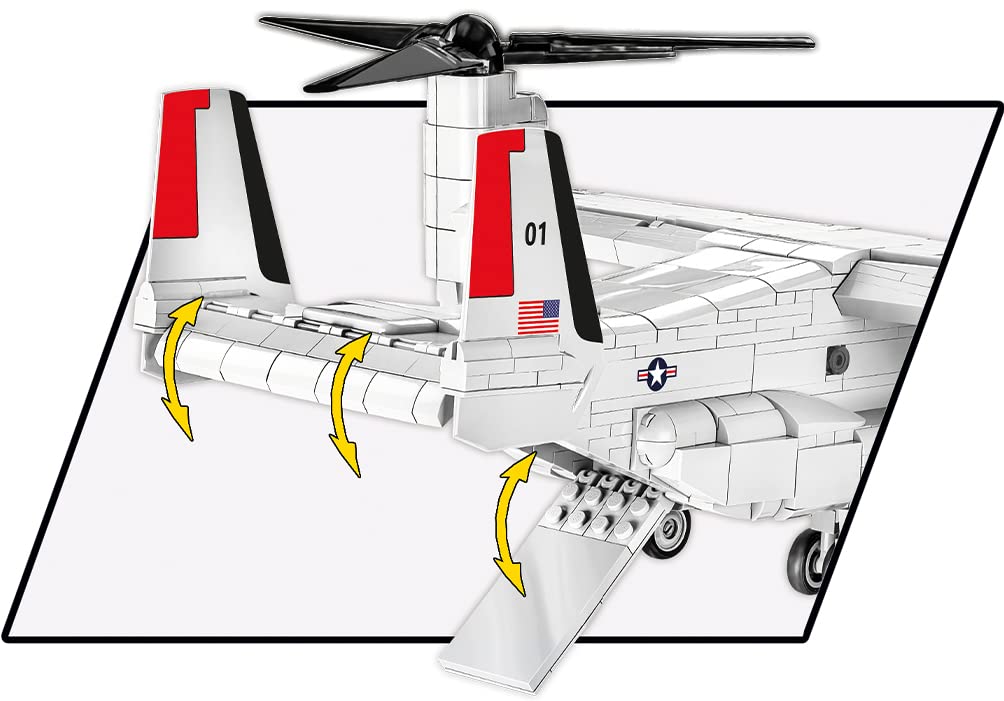 COBI Armed Forces Bell Boeing V-22 Osprey, First Flight Edition