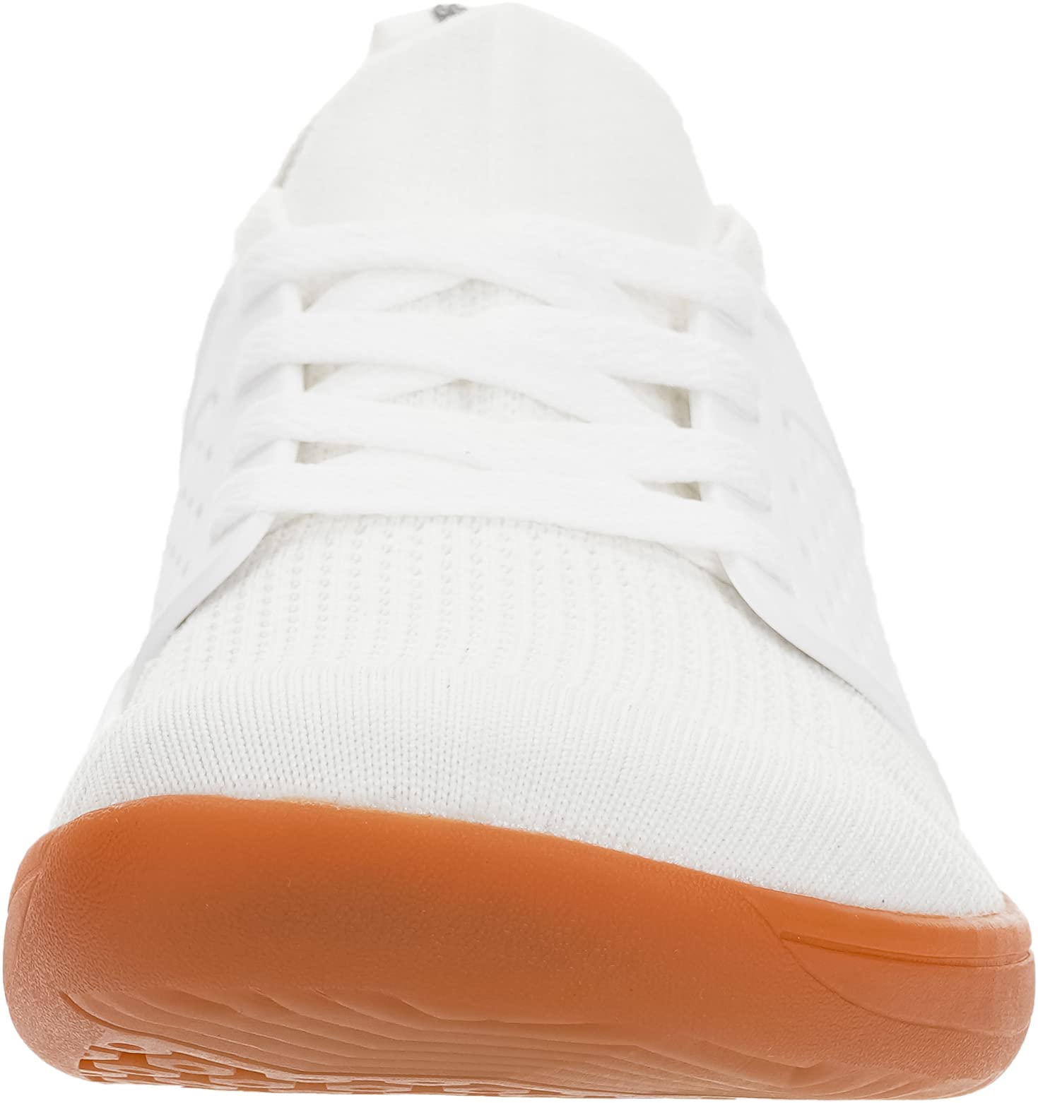 WHITIN Women's Minimalist Barefoot Low Zero Drop Shoes Female Sneakers Width Ladies Size 9 Wide Toe Box Trail Running Wider Tennis White/Gum 40