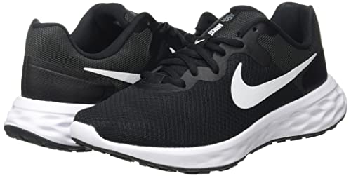 Nike Women's Revolution 6 Nn Shoes, Black/Dark Smoke Grey/Cool Gre, 10