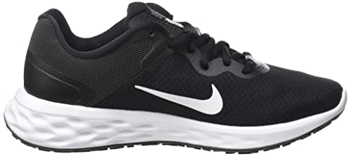 Nike Women's Revolution 6 Nn Shoes, Black/Dark Smoke Grey/Cool Gre, 10