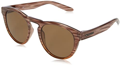 Dragon Unisex Opus Sunglasses - Grey Caramel Gradient Frame | LL Brown Lens
