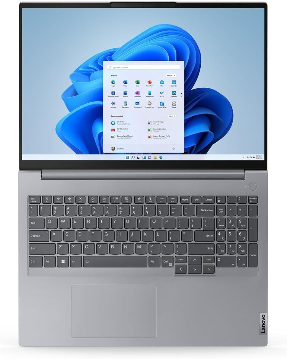Lenovo Latest ThinkBook 15 Gen 4,15.6" FHD (1920 x 1080) IPS, Anti-Glare, 12th Gen Intel i7-1255U, 1TB SSD, 16GB DDR4 RAM, Thunderbolt 4, Win 11 Pro - Mineral Grey (Authorized Reseller)