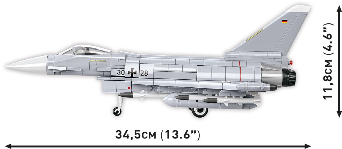 COBI Armed Forces EUROFIGHTER (Germany) Historical Plane