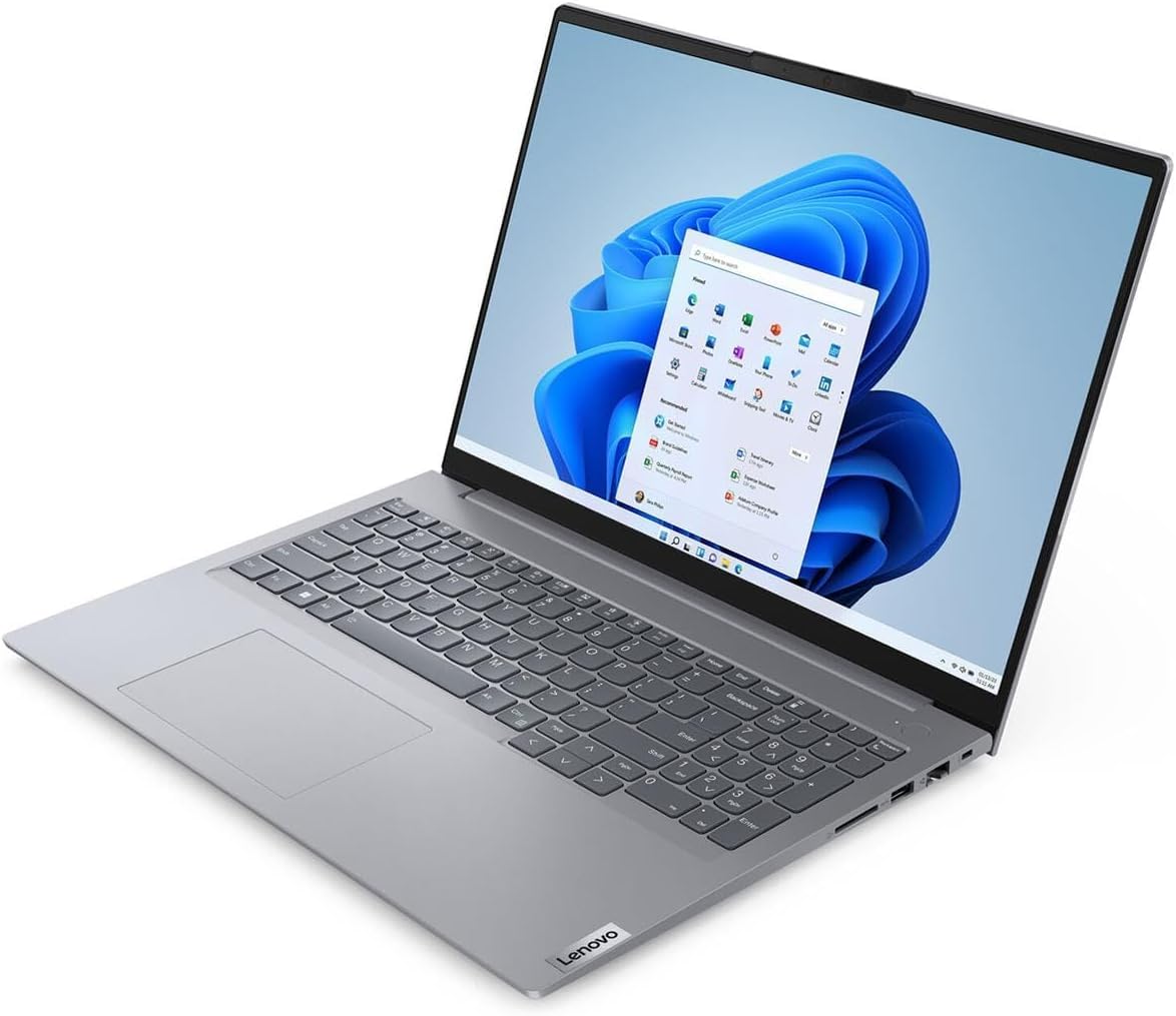 Lenovo Latest ThinkBook 15 Gen 4,15.6" FHD (1920 x 1080) IPS, Anti-Glare, 12th Gen Intel i7-1255U, 1TB SSD, 16GB DDR4 RAM, Thunderbolt 4, Win 11 Pro - Mineral Grey (Authorized Reseller)