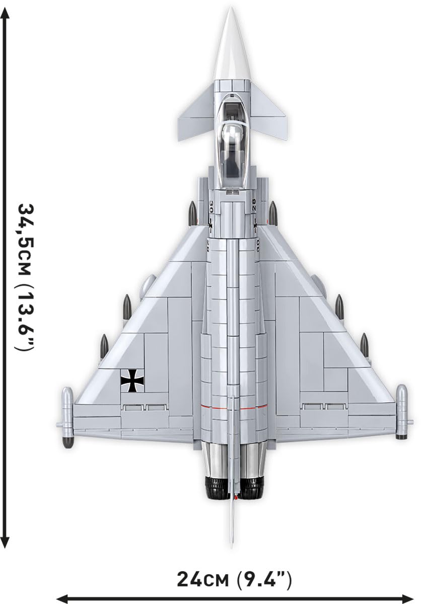COBI Armed Forces EUROFIGHTER (Germany) Historical Plane