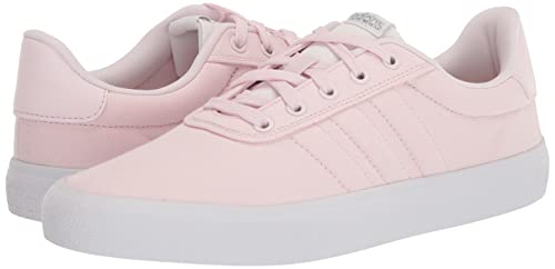 adidas Women's Vulc Raid3r Skate Shoe, Almost Pink/Almost Pink/White, 7.5
