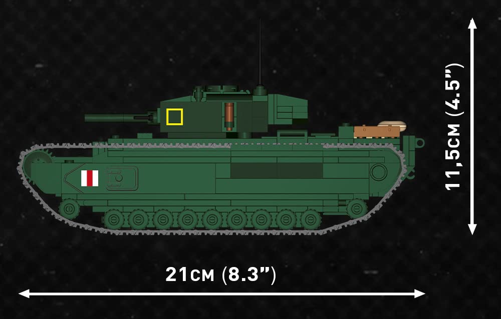 COBI Company of Heroes 3 Churchill Mk. III Tank