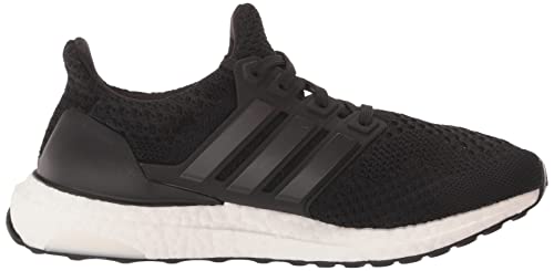 adidas Men's Ultraboost 5.0 Alphaskin Running Shoe, Black/Black/Beam Green, 9.5