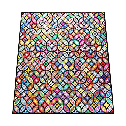 Bgraamiens Puzzle-Four Leaf Clover-1000 Pieces Creative Color Challenge Jigsaw Puzzle