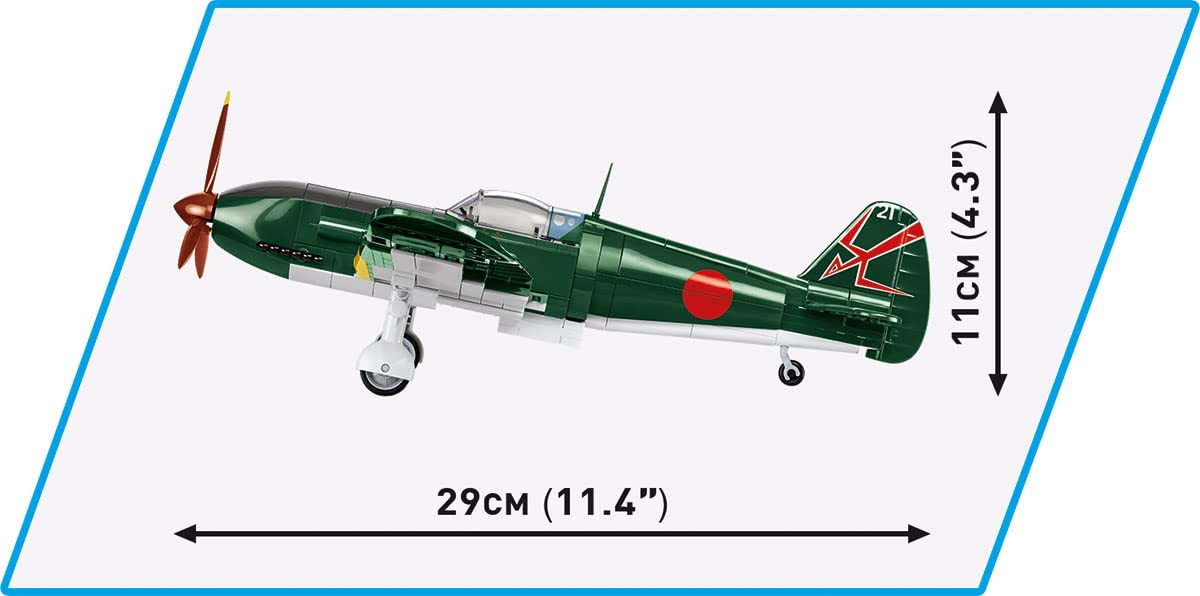 COBI Historical Collection WWII Kawasaki KI-61-I Hyen (Tony) Plane