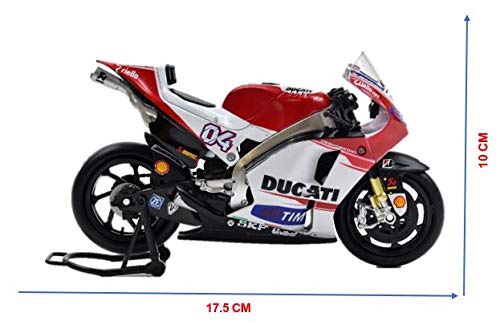 New-Ray 57723"Ducati Desmosedici Dovisoso No.4 Model Motorbike