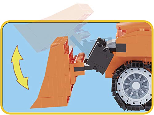 COBI 1674 Action Town - Heavy Machinery (510 Pcs) Toy, red