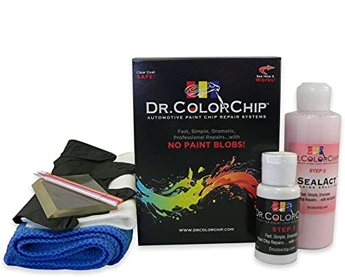 Dr. ColorChip Squirt-n-Squeegee Automobile Touch-Up Paint Kit, Compatible with the 2019 Toyota Avalon, Dark Brown (4X7)