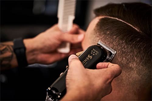 Wahl Professional 5 Star Series Cordless Senior Clipper with Adjustable Blade, Lithium Ion Battery with 70 Minute Run Time for Professional Barbers and Stylists - Model 8504-400