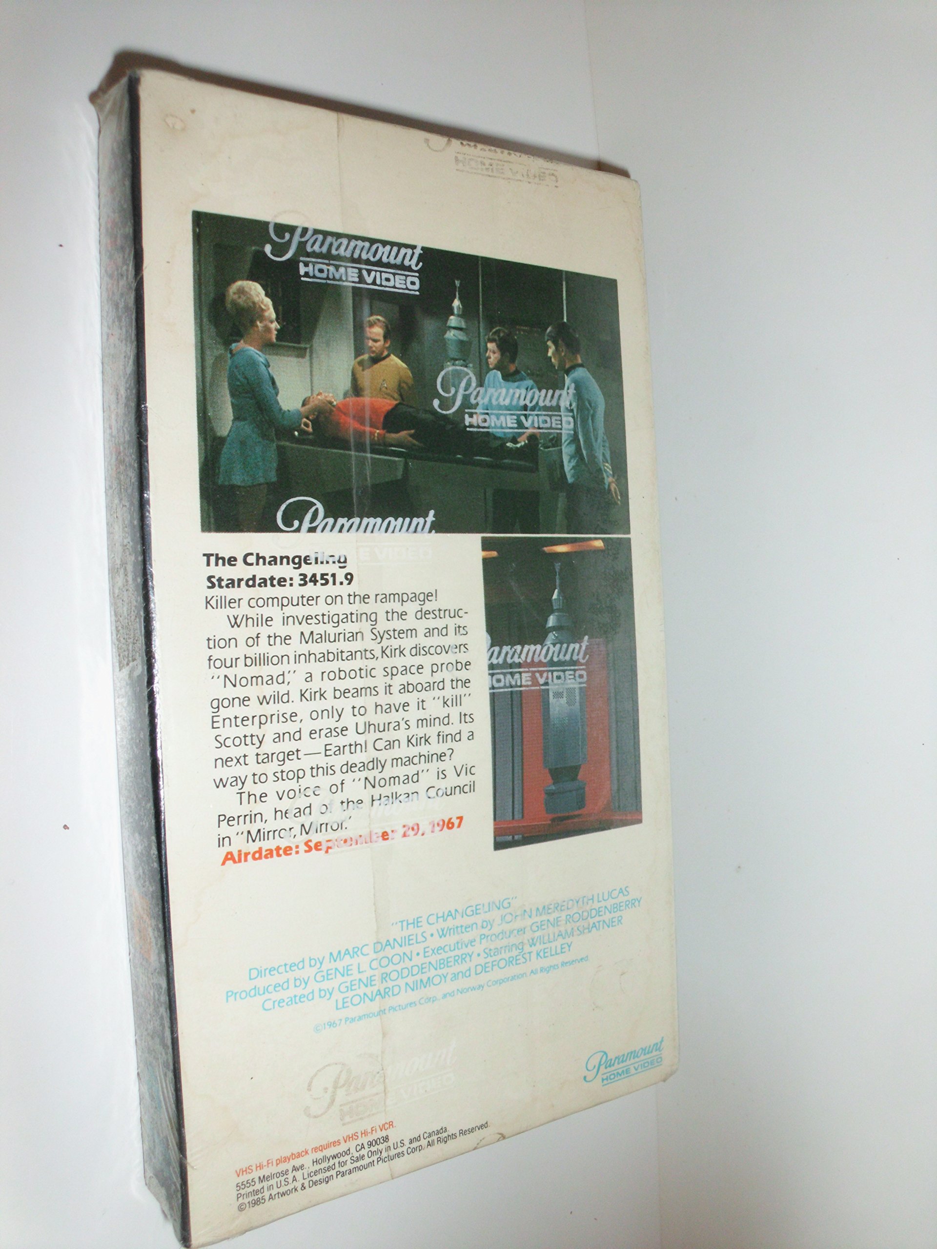 Star Trek - The Original Series, Episode 37: The Changeling [VHS]