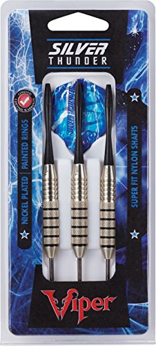 Viper by GLD Products unisex adult 25 Grams darts, Black, grams US