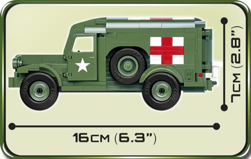 COBI Historical Collection 1942 Ambulance WC 54