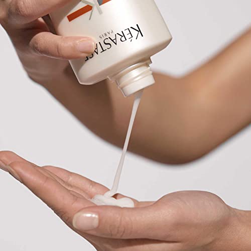 KERASTASE Nutritive Satin 1 Hydrating Shampoo | For Normal to Mildly Dry Hair | Strengthens and Softens | With Irisome Complex | Bain Satin 1| 8.5 Fl Oz
