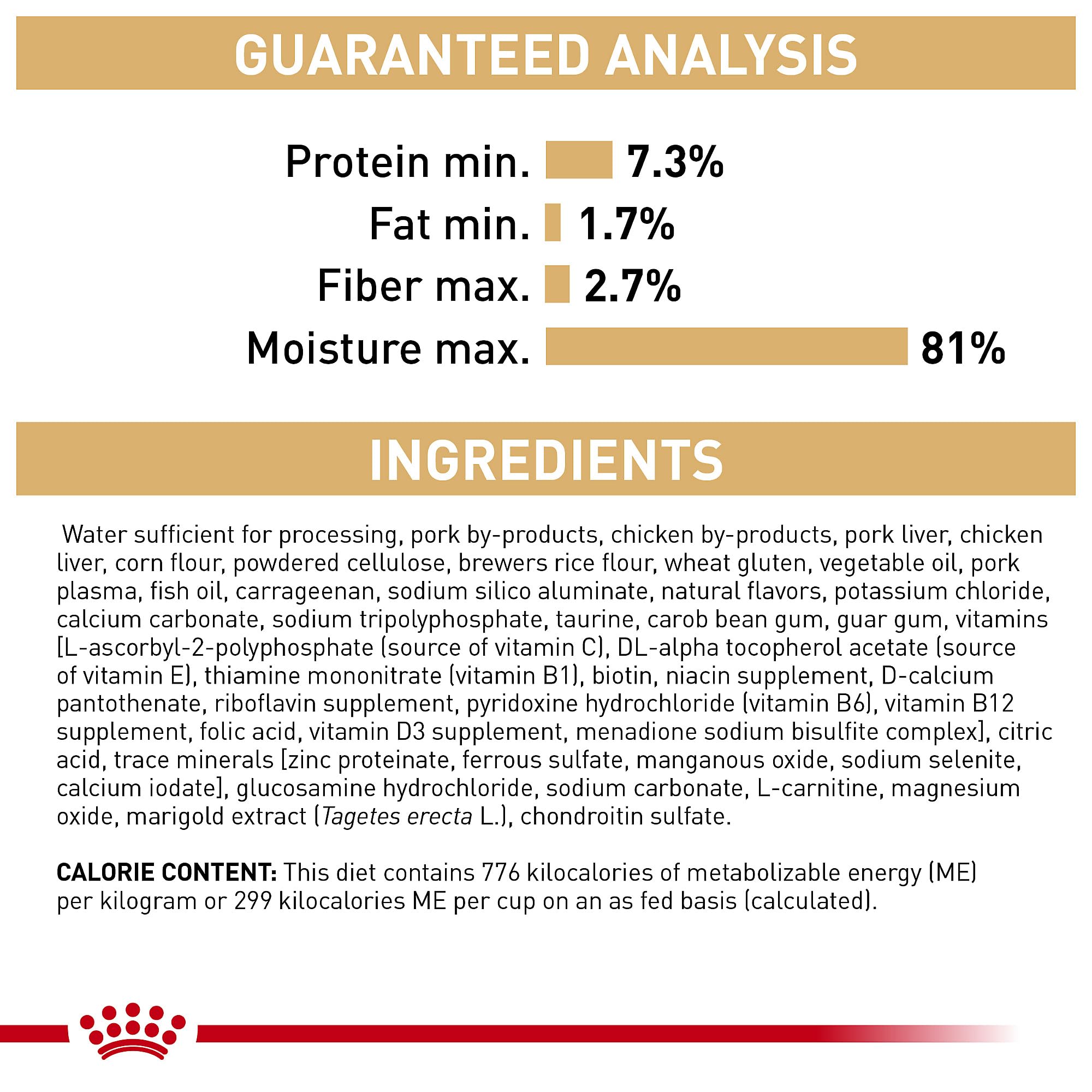 Royal Canin Labrador Retriever Loaf in Sauce Canned Dog Food, 13.5 oz can (12-count)