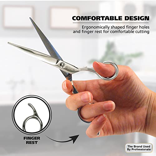 Wahl Clipper High-Performance Stainless-Steel Haircutting Shears for Extreme Precision Cutting, Trimming at Home - Model 3012