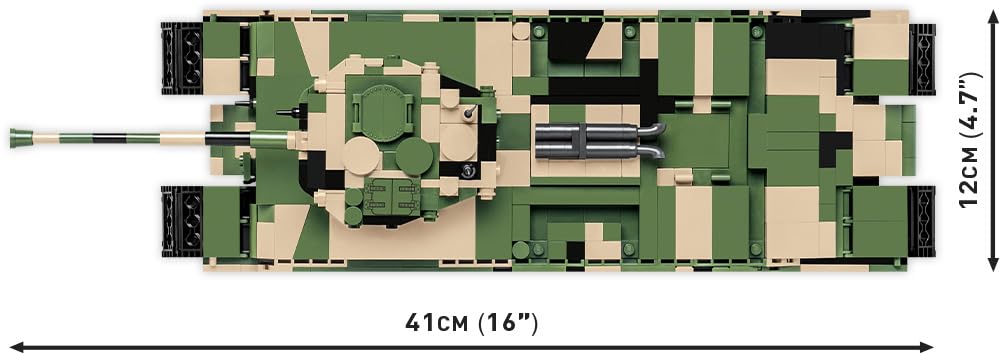 COBI 1225 Pcs Hc WWII /2544/ Tog 2 Super Heavy Tank
