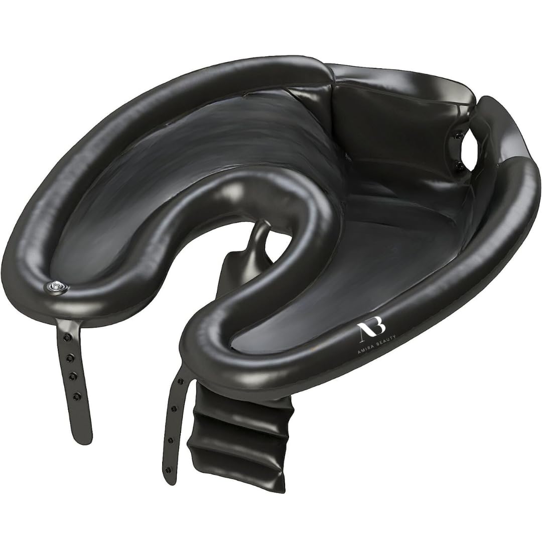 Amira Beauty Portable Inflatable Hair Washing Basin for Easy Home Haircare - Compact and Convenient Design Inflatable SInk