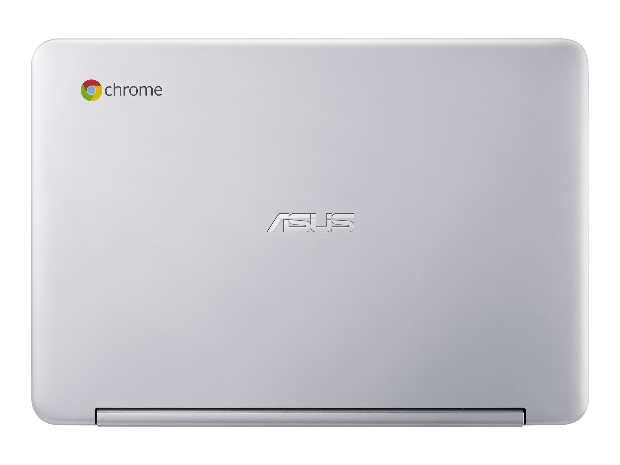 ASUS C100PA-DB01 Chromebook Flip 10.1" Touchscreen Laptop (Quad Core, 2GB, 16GB SSD) - Aluminum Chassis,Silver