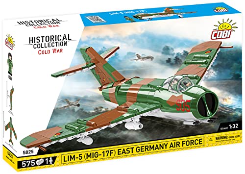 Cobi toys 588 Pcs Cold War /5825/ Mig-17F (LIM-5) East Germany Air Force