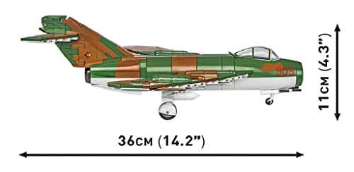Cobi toys 588 Pcs Cold War /5825/ Mig-17F (LIM-5) East Germany Air Force