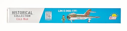 Cobi toys 588 Pcs Cold War /5825/ Mig-17F (LIM-5) East Germany Air Force