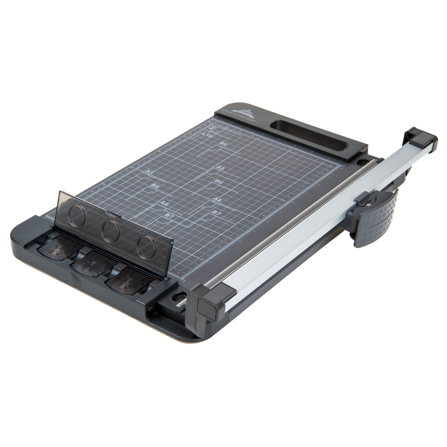 Jielisi 3-Way 12.6 Inch (A4 size) Rotary Trimmer Cutter Perforate & Scallop