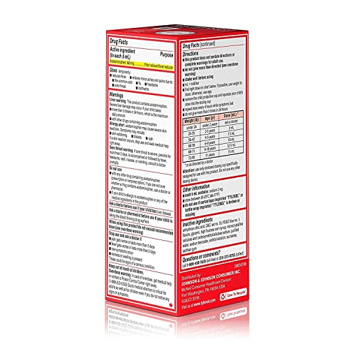 TYLENOL Children's Oral Suspension Grape Splash Flavor 4 oz